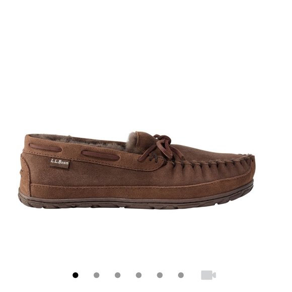 L.L. Bean | Shoes | Ll Bean Chocolate Brown Mens Wicked Good Moccasins ...